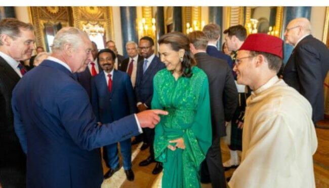 Representing King Mohammed VI, Princess Lalla Meryem Attends Coronation ...