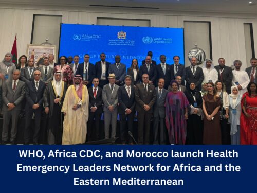 WHO joins efforts with Morocco & Africa CDC to set up emergency ...